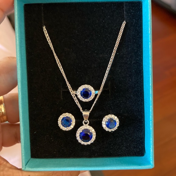 Jewelry | Sapphire Set September Birthday | Poshmark
